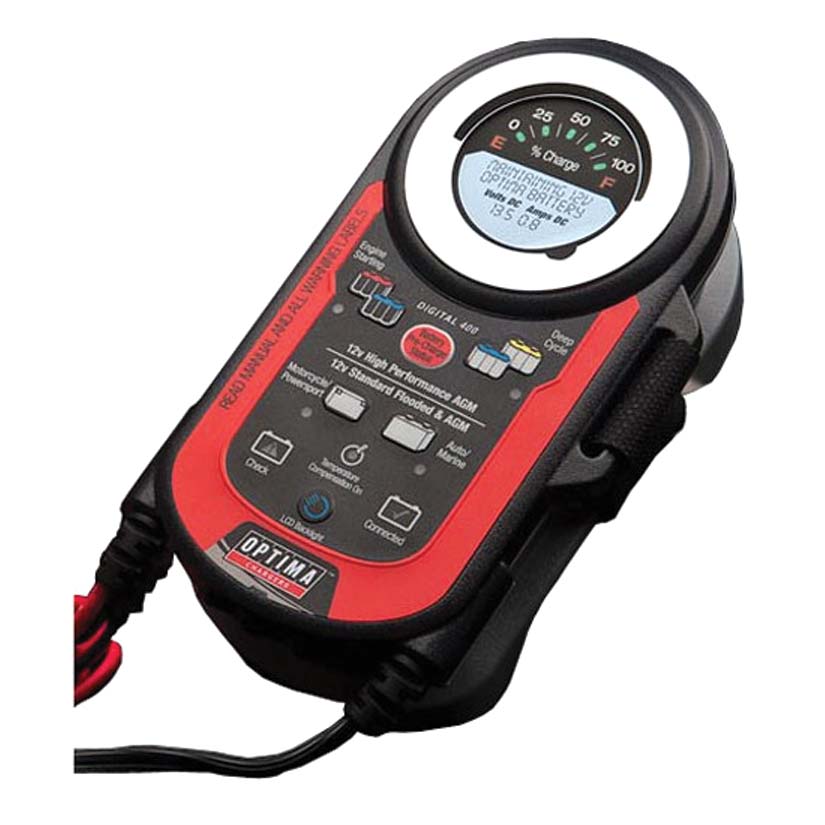 OPTIMA (150-40008): Digital 400 Charger/Maintainer – Parts Pro News