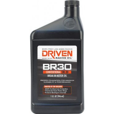 Driven Racing Oil: BR30 5W-30 Break-In Oil – Parts Pro News